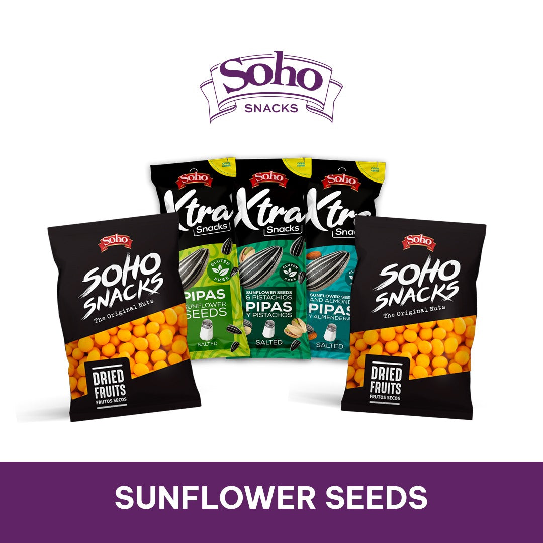 Soho Snacks Nuts & Sunflower Seeds – MENA Distribution
