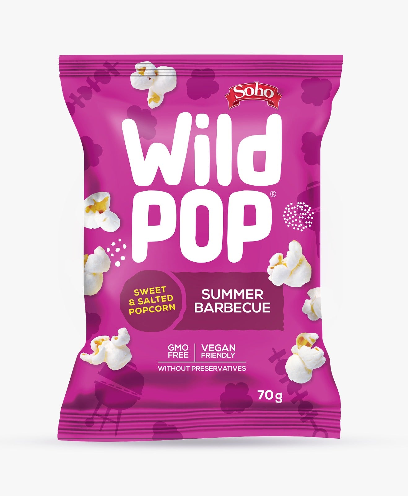 WILD POP – Barbecue Flavour Popcorn - Soho Snacks – MENA Distribution